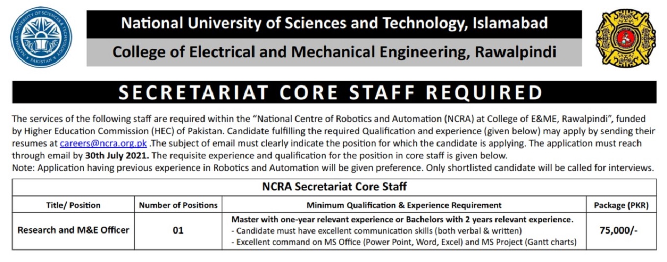 Home Page - National University of Sciences and Technology (NUST)